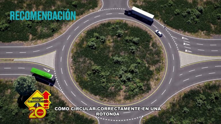 Cómo circular correctamente en una rotonda | Actualizado diciembre 2025